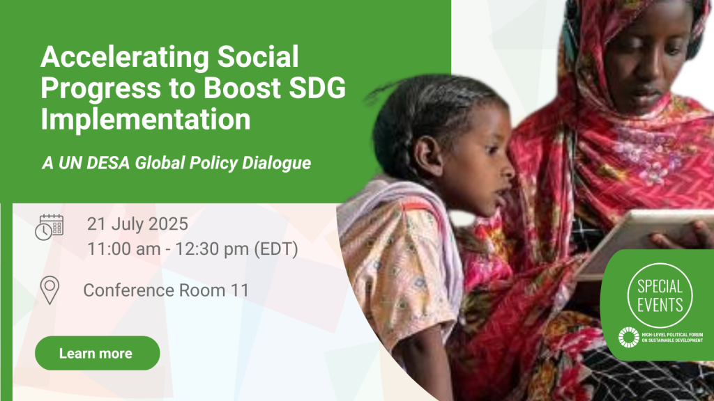 2025 HLPF Special Events | Department of Economic and Social Affairs